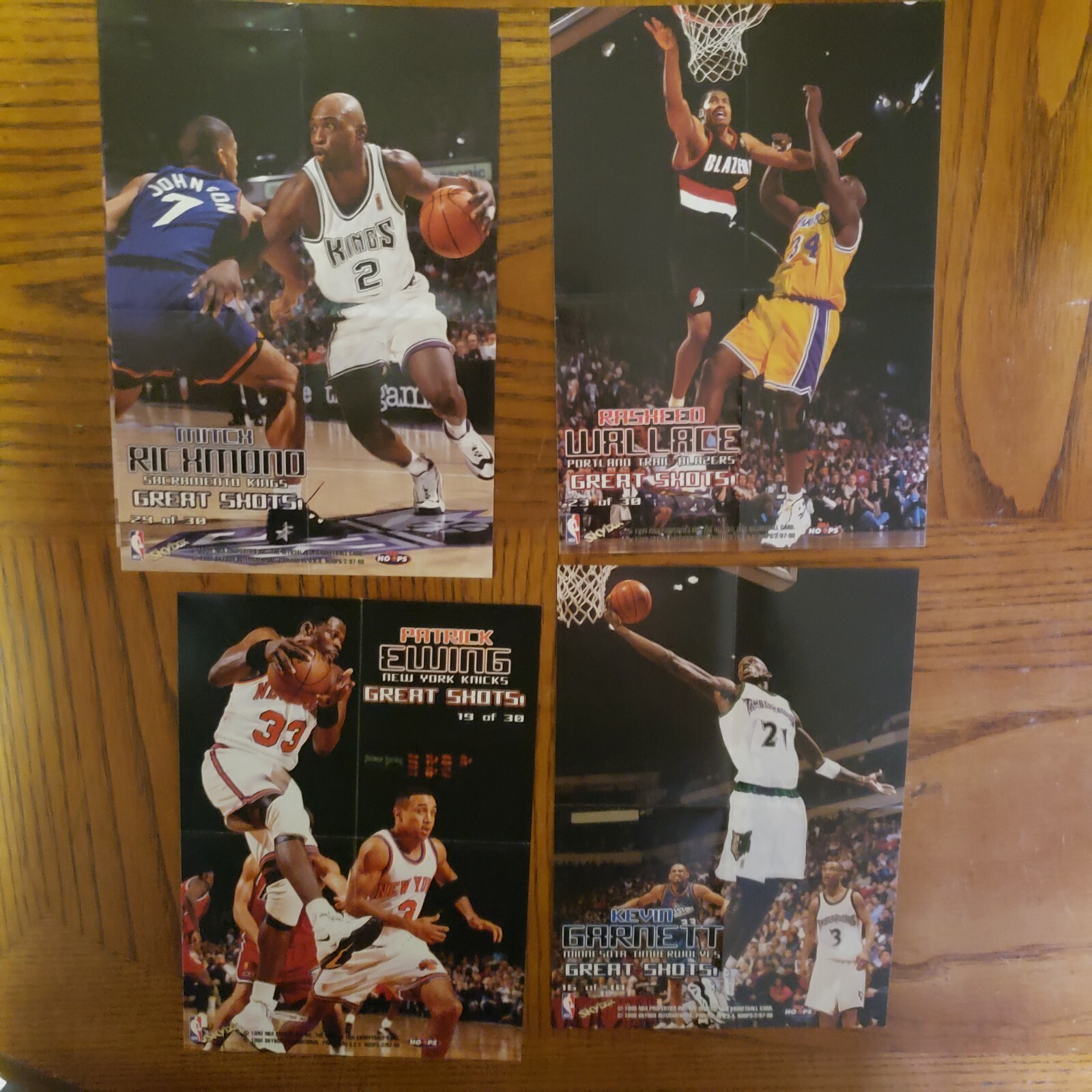 NBA SKYBOX 1998 HOOPS BASKETBALL MINI 5 X 7 POSTERS LOT OF 12 | eBay