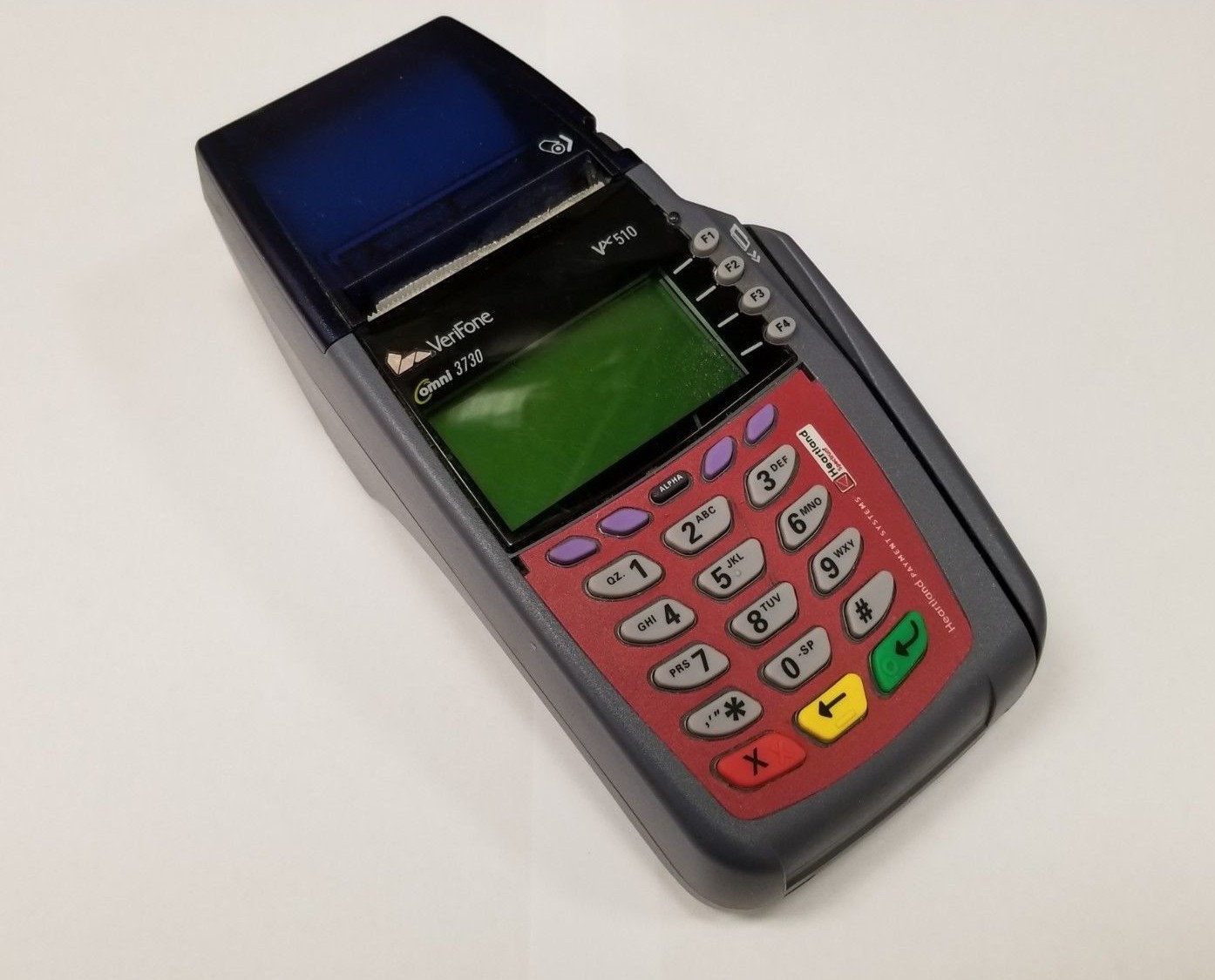 Verifone VX510 Omni 3730 POS Credit Card Reader Printer Terminal ...