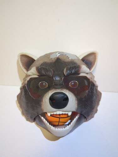 Hasbro Guardians of the Galaxy Rocket Raccoon Mask Moving Mouth Kids ...