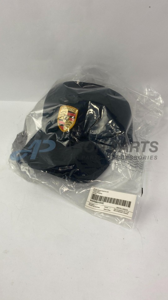 Hat Cap Adjustable Design Driver Selection Black Genuine Porsche ...