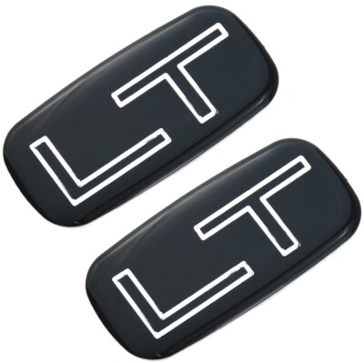 2X NEW LT Pillar Roof Side Body Emblem Badge Trim 99-07 15036136 Chrome ...
