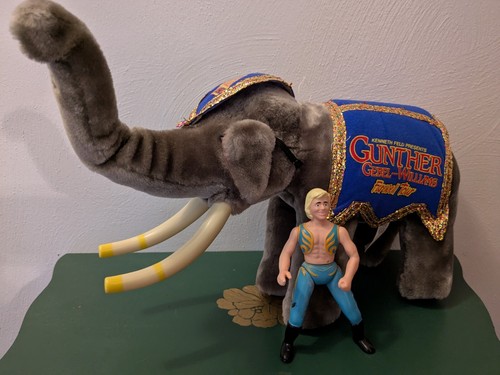 Vintage Ringling Brothers Barnum Bailey Circus Toy Elephant Gunther ...