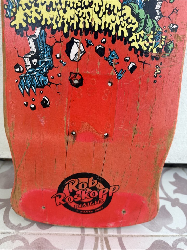 Santa Cruz Rob Roskopp Target 4 OG Skateboard - Not a Reissue | eBay