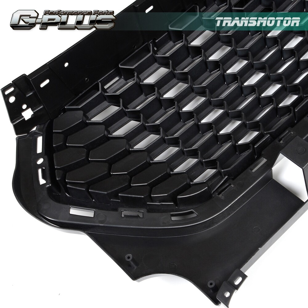 Fit For 17-2018 Ford Escape Kuga Front Grill Honeycomb Grille Gloss ...