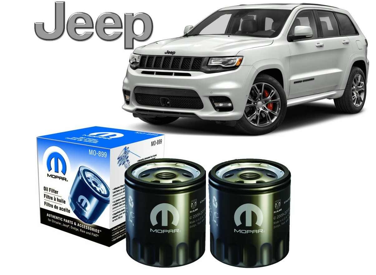 2 Pack OEM Genuine Mopar Engine Oil Filter MO-899 Jeep Chrysler Dodge ...