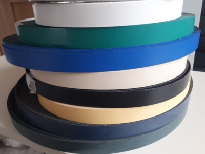 22mm Melamine Pre Glued Iron on Edging Tape/Edge Banding Strip Blue ...