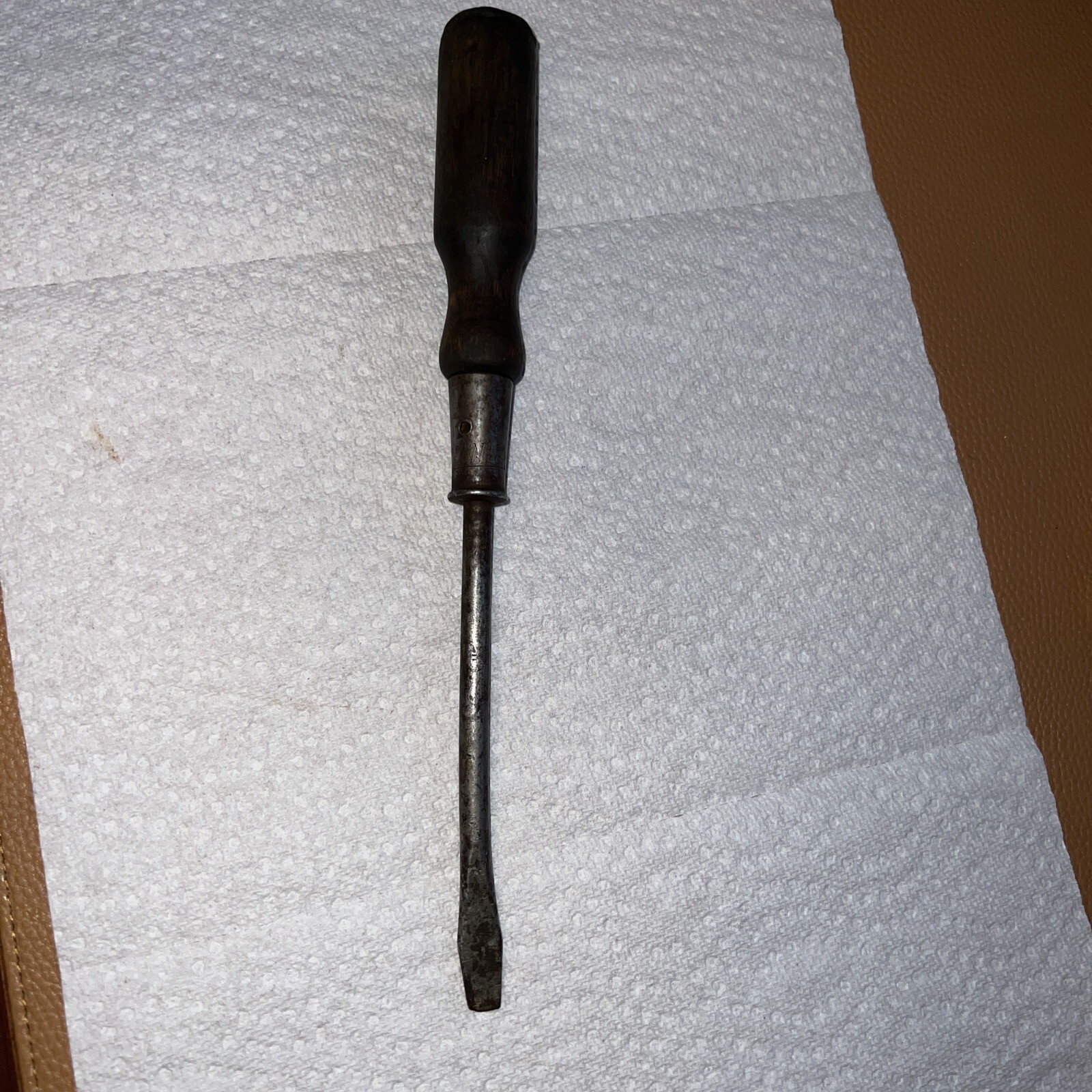Vintage GREAT NECK 10 1/2” WOOD HANDLE SCREWDRIVER Made in USA | eBay