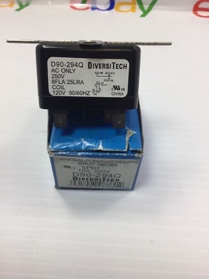 250V Relay DiversiTech D90-294Q General Purpose, hobby, manufacture | eBay