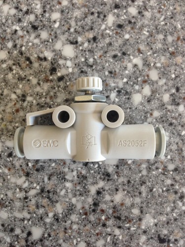 SMC AS2052F-06 Pneumatic 1/4" Flow Control Valve 14.5 - 145 PSI NEW | eBay