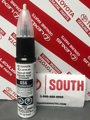 Genuine Toyota Lexus OEM Touch Up Paint 8S6 Nautical Blue | eBay