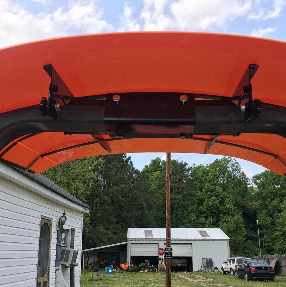 For Kubota, Kioti, Agco Tuff Top Tractor Canopy 52" X 52" -Orange | eBay