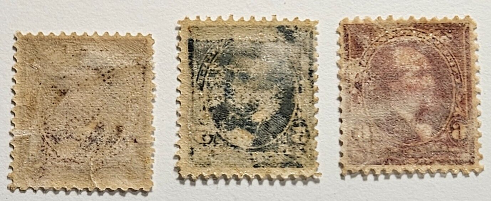 US Stamp Sc 280 (MH), 281 (POG), 282 (POG) F/VF CV$102.00 (412W021) | eBay