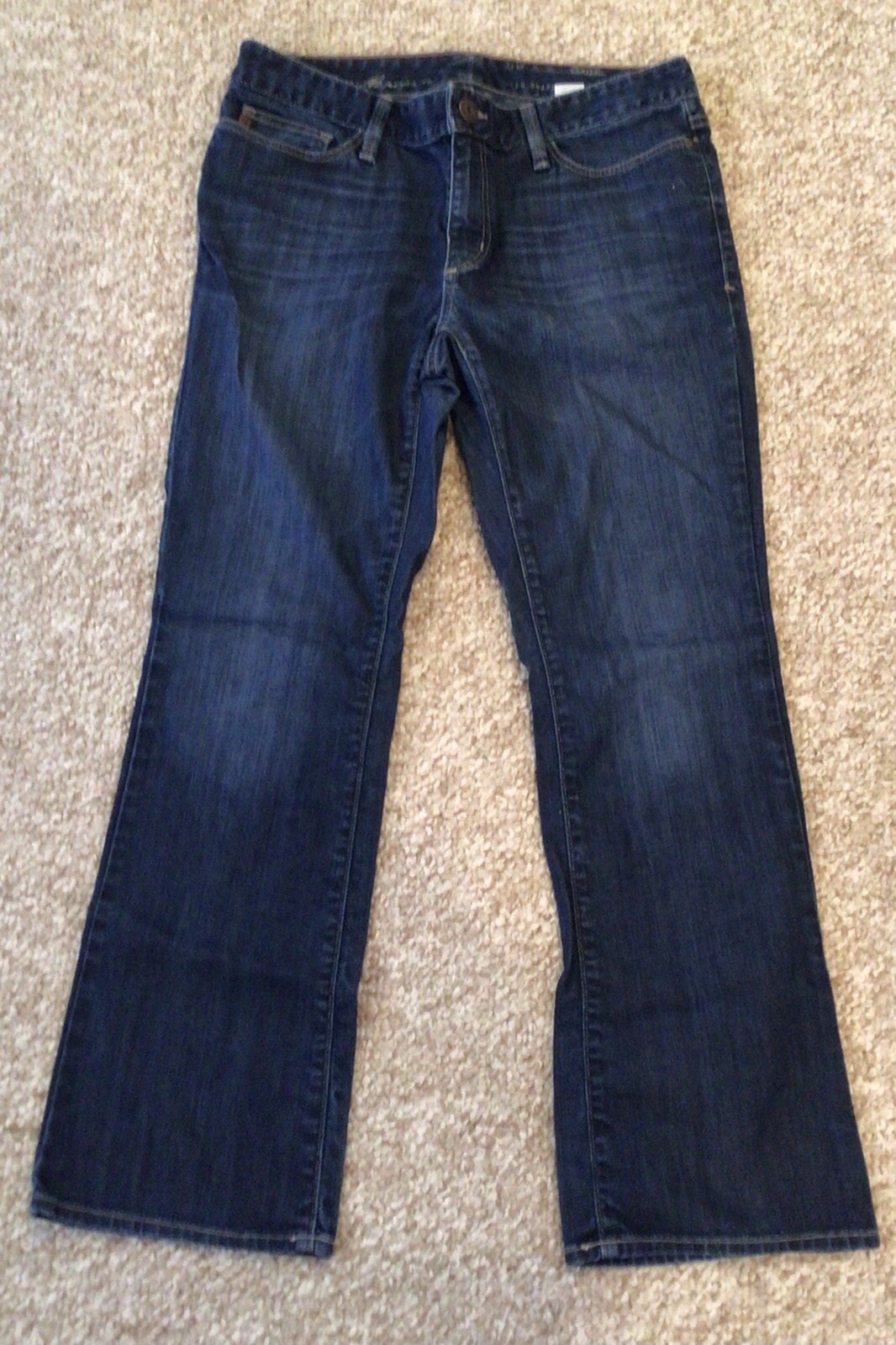 Jeans By Eddie Bauer Classic Fit Leg Shape Barely Boo… - Gem
