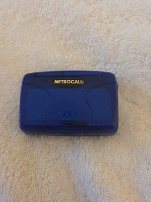 Fully working TalkAbout 2 Way Text Pager Model No. A06PKB5806AA Blue | eBay