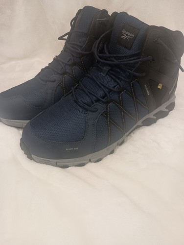 Reebok Trailgrip Work Shoes Alloy Toe RB3400 Blue Size: 16 Wide | eBay