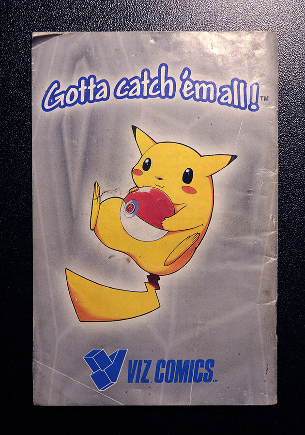 Very Rare Pokemon Mini Comic - The Electric Tale of Pikachu #6 - Viz ...