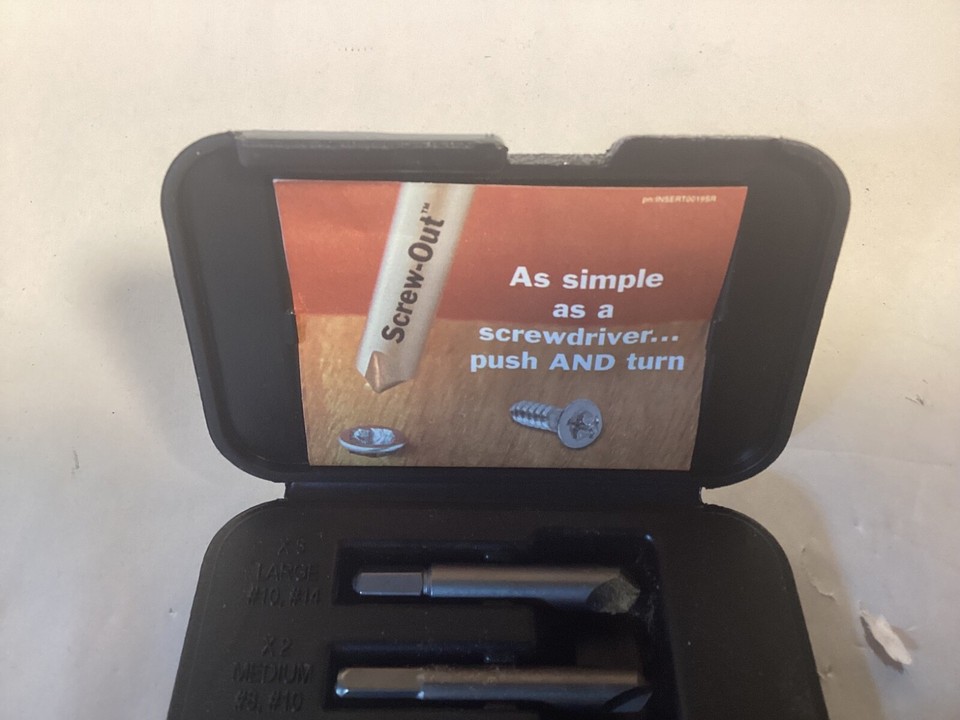 Vintage Craftsman #52154 screw-out screw extractor set hand tool | eBay