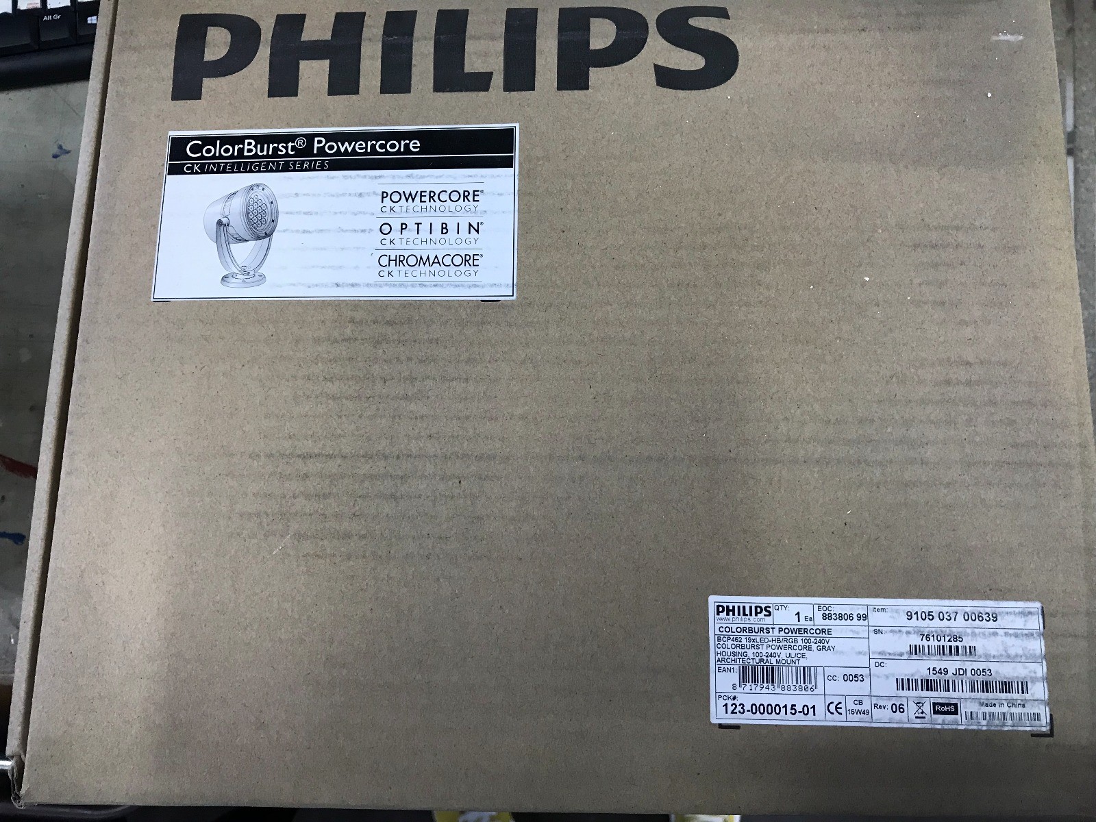 Philips ColorBurst Powercore BCP462 19xLED-HB/RGB 100-240V | eBay