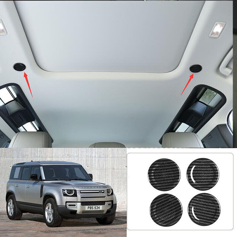 For Land Rover Defender 2020-2023 Carbon Fiber Top Roof Microphone ...