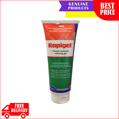 Rapigel Muscle and Joint Care Squeeze Tube 200 GM for Dogs Free ...