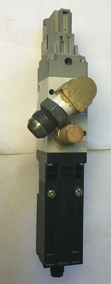 SMC VP542-5DZ1-03N-M-X536 SOLENOID VALVE W/ OMRON D4N-9B31 LIMIT SWITCH ...