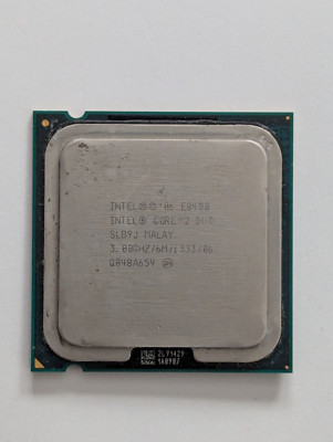 Intel Core 2 Duo E8400 - 3.00 GHz Dual-Core (SLB9J) Processor ...