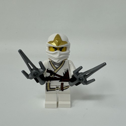Lego Mini Figure Zane White Ninja Ninjago | eBay