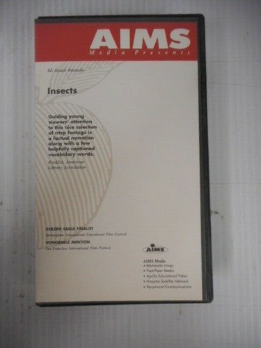 AIMS Media All About Animals Insects VHS Educational Video 12 Minutes W ...