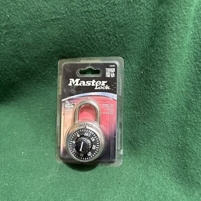 Master Lock Dial Combination Lock 1500D Tough Under Fire! | eBay