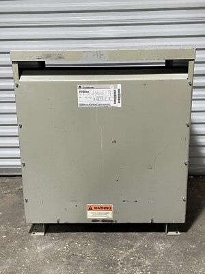 General Electric 9T23B3854 75 kVA Transformer 3pH, 480/277V | eBay