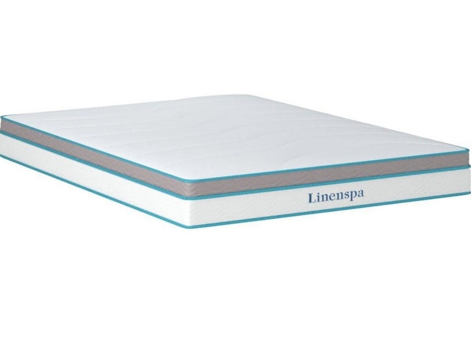 Linenspa 8" Hybrid Memory Foam Queen Mattress–In A Box | eBay