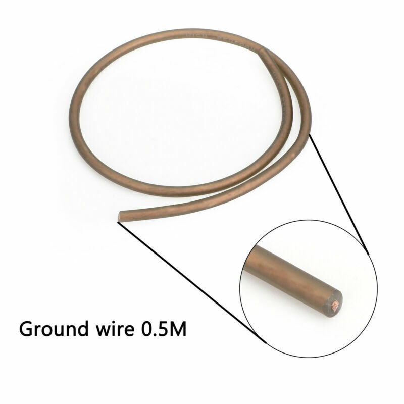 1500W 10 GAUGE Cable Car Amplifier Wiring Kit Amp Audio RCA Sub FUSE ...