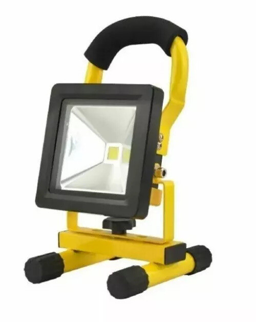 Arlec 10w Rechargeable LED Work Light Portable Security Lights Camping ...