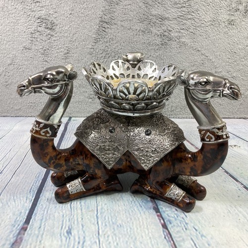 Camel Head Centerpiece Candle Holder Decorative Plastic Resin 6.5" T x ...