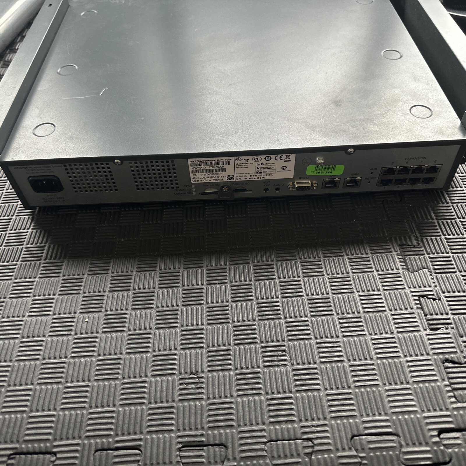 Avaya IP Office 500 V2 Phone Control Unit 998377662825| eBay