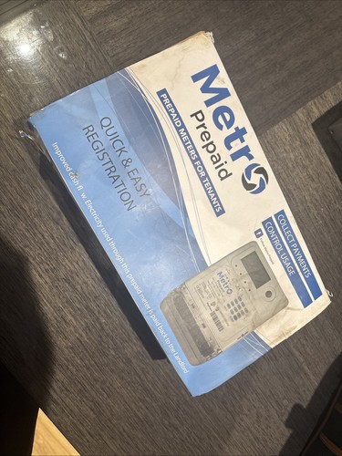 Prepaid METRO Electric Card Meter For Tenants PayPoint Top-Ups MET01 ...