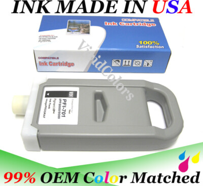 Compatible ink cartridge Canon PFI701 Matte Black Canon IPF8000S MBK ...