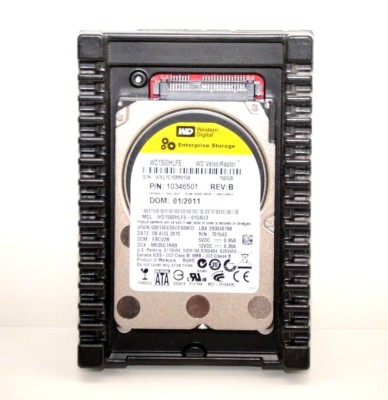 Western Digital VelociRaptor 150GB 10000RPM HDD D4D E4D DENTAL ...