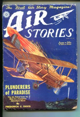 PULP: AIR STORIES-06/1929-EARLY AVIATION PULP-CLASSIC COVER-vg | eBay