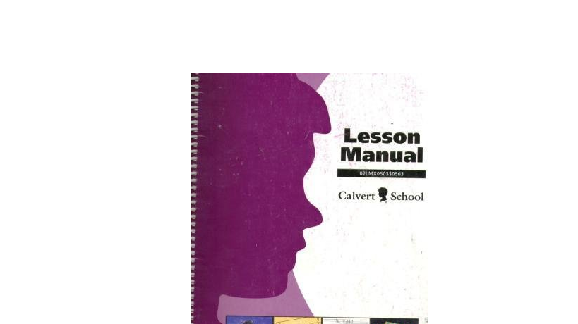 2ND GRADE CALVERT SCHOOL LESSON MANUAL Spiral | eBay