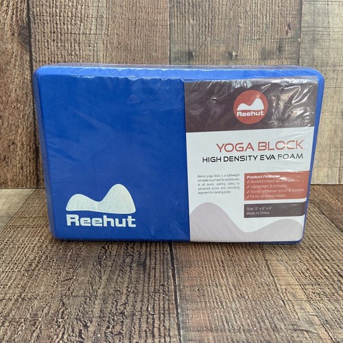 New Reehut Yoga Block High Density EVA Foam Block Lightweight 9” X 6” X ...