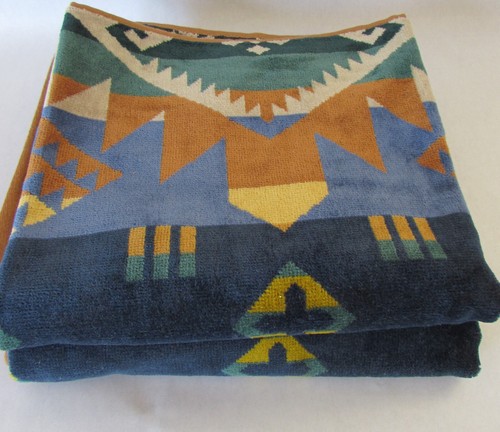 Pendleton Jacquard 2 Hand Towel Set Journey West Bright 18" x 30 ...
