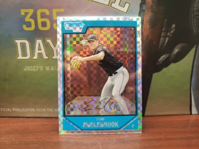 2007 Bowman Chrome Prospects X-Fractors Card #BC104 Evan Englebrook ...