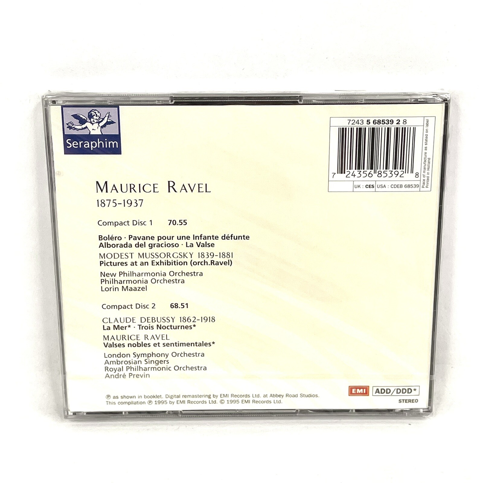 Ravel; Mussorgsky; Debussy: Orchestral Works / Lorin Maazel André ...