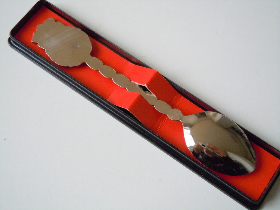 Souvenir Spoon Collector Spoon Emblem Vienna Ferris Wheel 0.4oz/4 1/2x0 ...