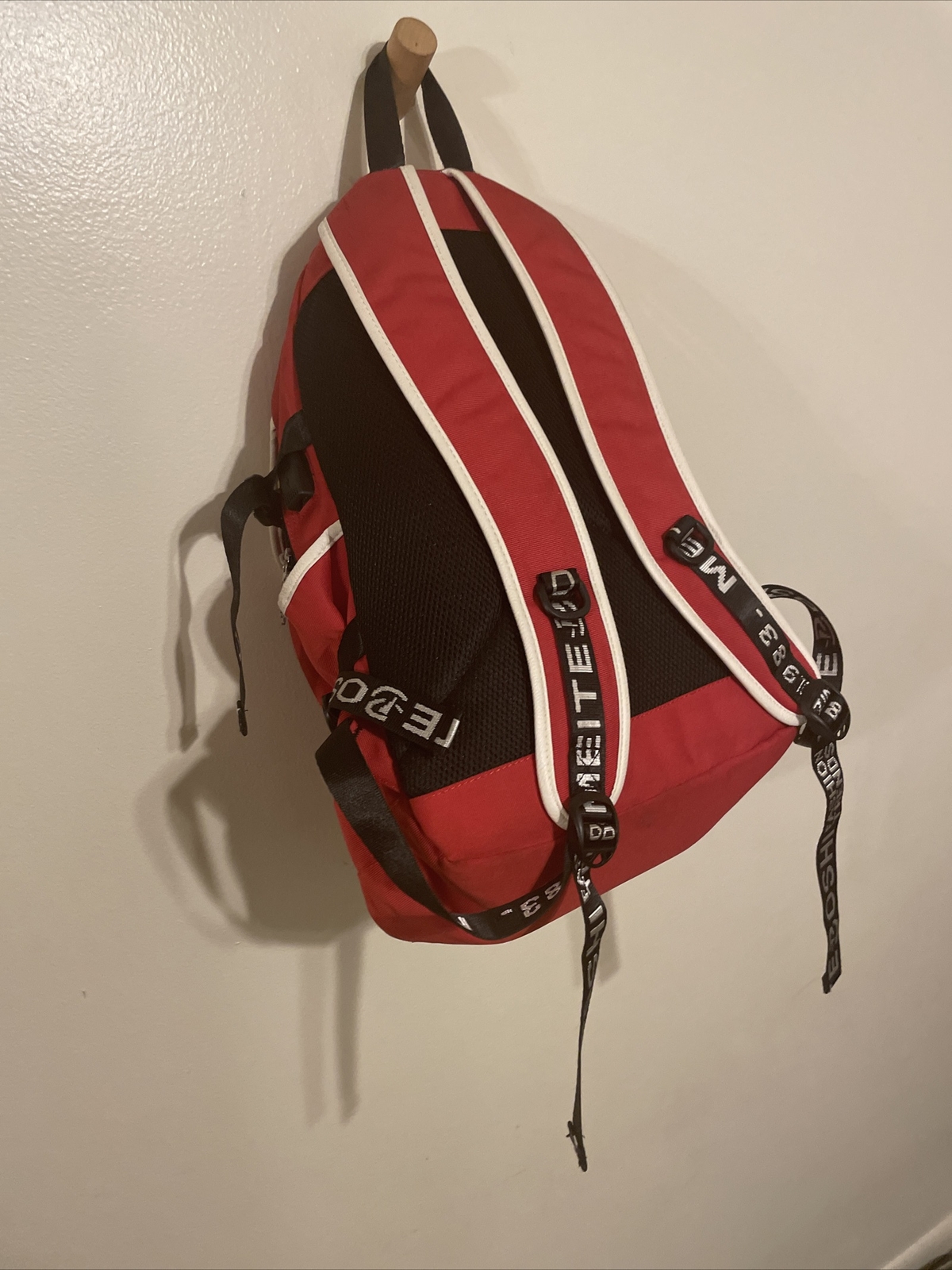 Red Korean Design Backpack Made In south Korea | eBay