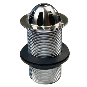 1.5" Domed Urinal Waste Urinal Bowl Drain Stainless Steel - 1 1/2" 48mm ...