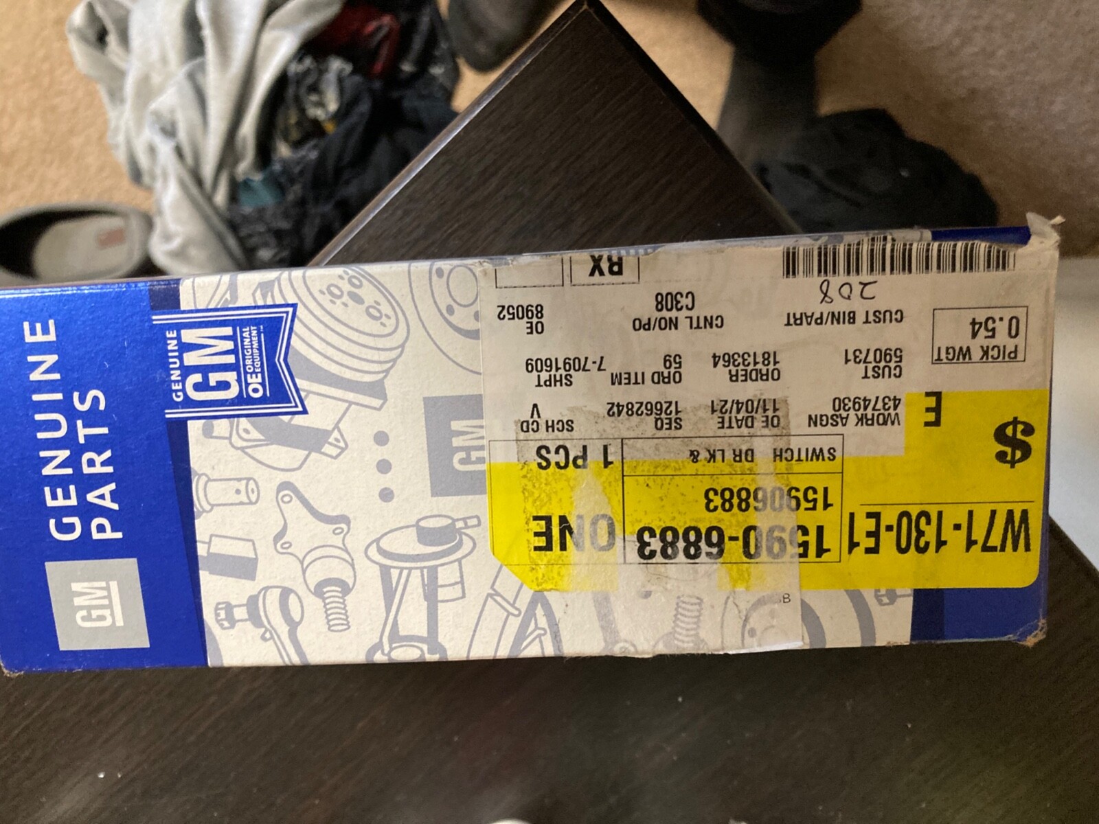 15906883 07-08 Cadillac Escalade Driver Master Power Window Switch ...