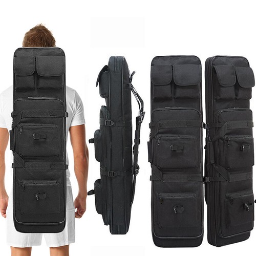 47" Tactical For Rifle Gun Case Molle Bag Storage Backpack Hunting Soft ...