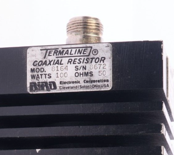 Bird Termaline 8164 50 Ohm 100W Coaxial Load Resistor | eBay
